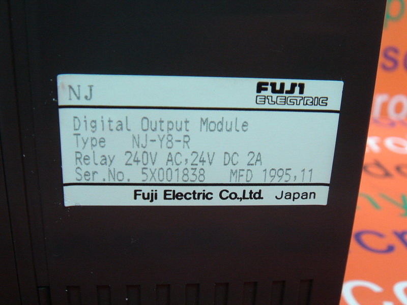 FUJI NJ-Y8-R - 裕益科技自動化設備可程式編碼器PLC分散式控制系統DCS